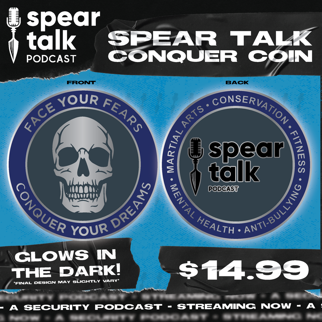 Conquer Challenge Coin – Spear Talk Podcast